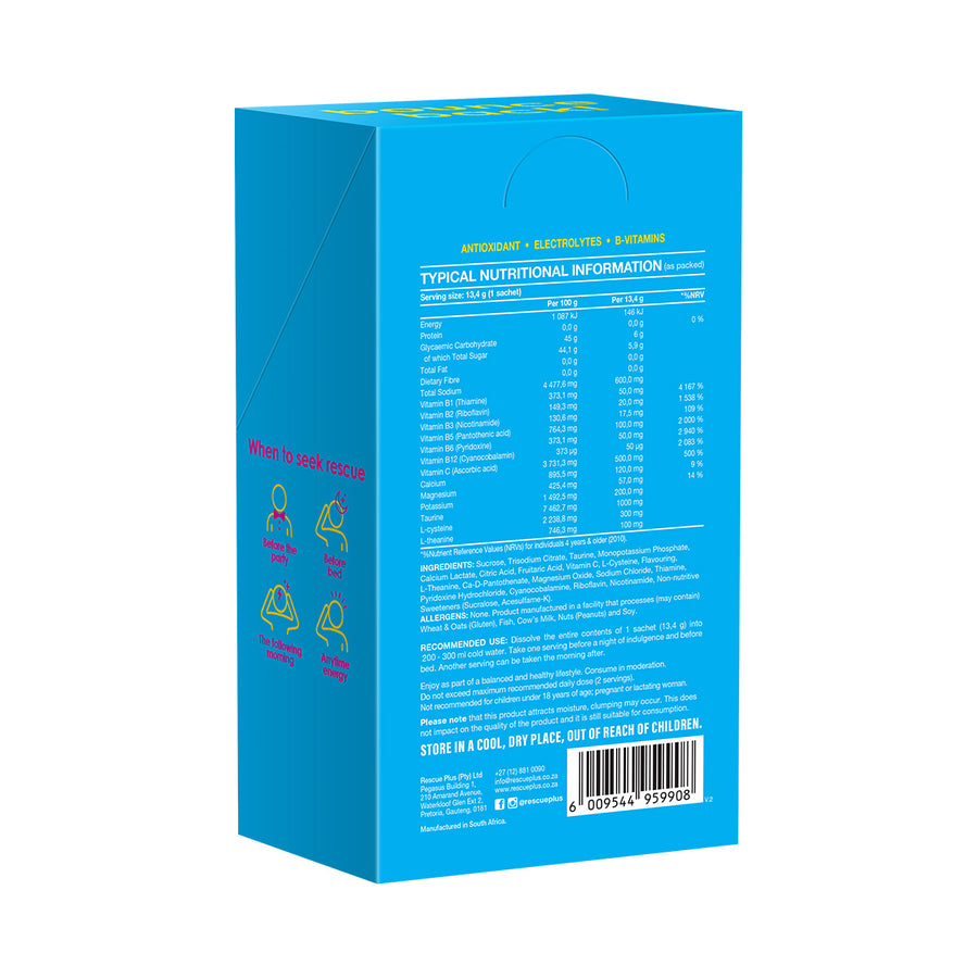 Babalas Rescue+ Hangover Recovery - 24 Sachets – Pharma2U