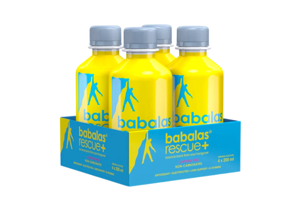 Babalas Rescue Hangover Recovery - 200ml - 4 Pack – Pharma2U