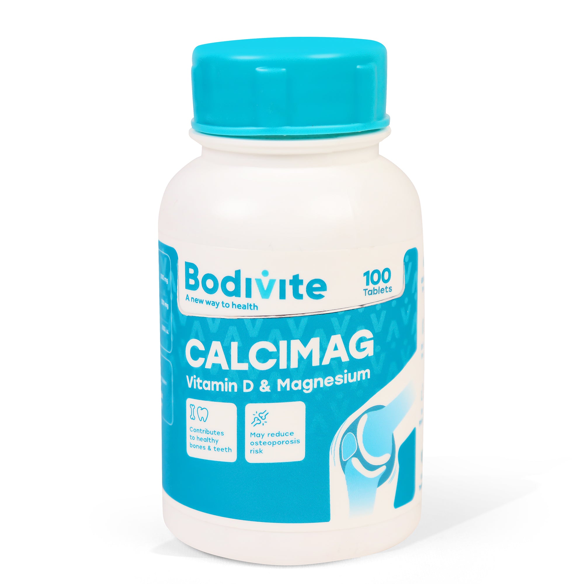 Bodivite Calcimag with Vit D and Magnesium - 100 Tablets – Pharma2U