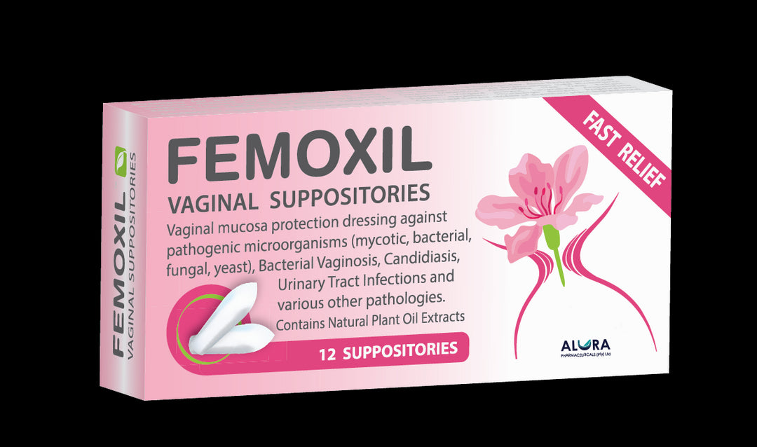 Femoxil Vaginal Suppositories - 12's – Pharma2U